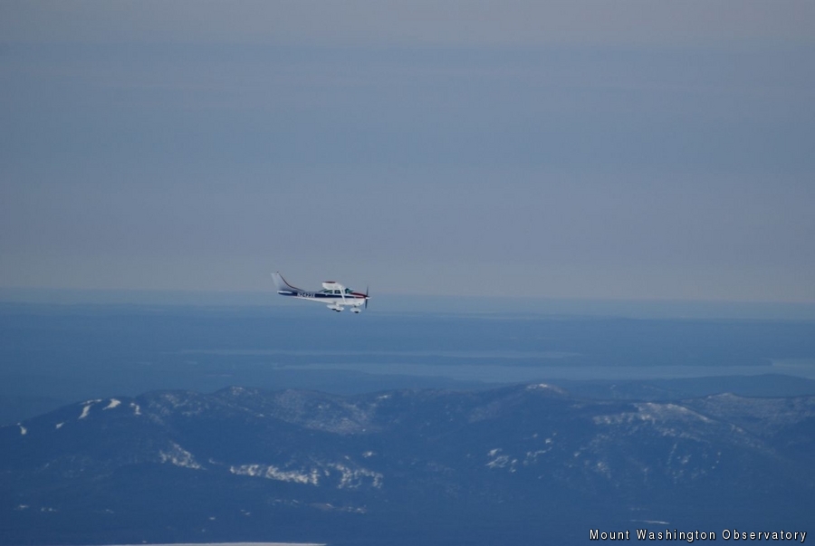 Ed and his planes - Mount Washington Observatory