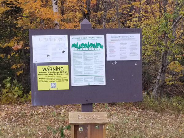 New Trail Signs Meant to Improve Weather Safety in the White Mountains ...