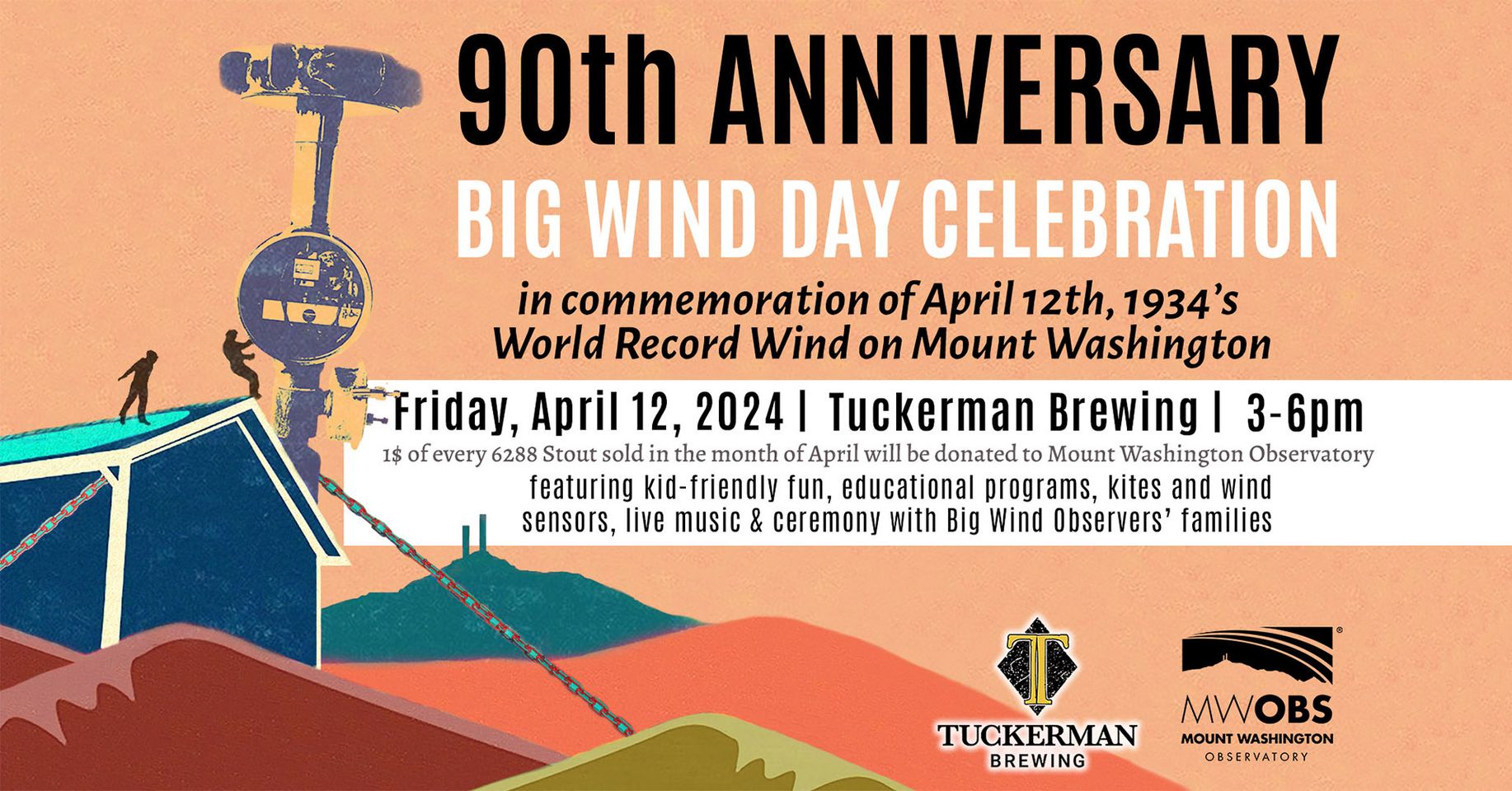 Mount Washington Observatory to Host 90th Anniversary Big Wind Day ...